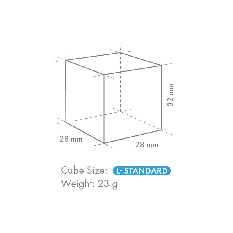 Machine à glaçons cube IM-45PE autonome - bac intégré
